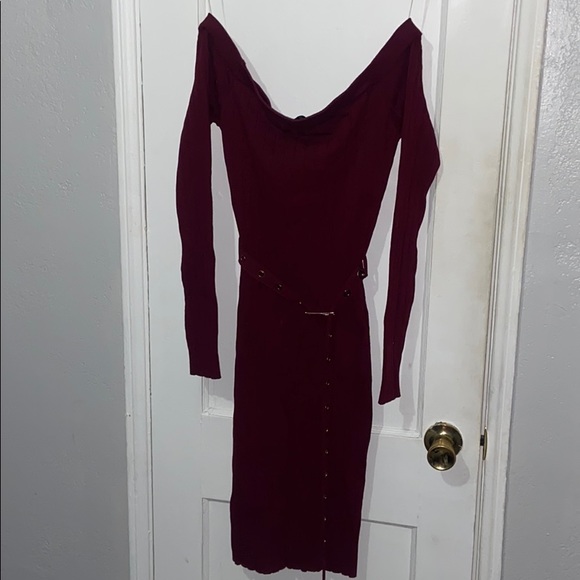 Hera Collection | Dresses | Hera Collection Off The Shoulder Midi Dress ...